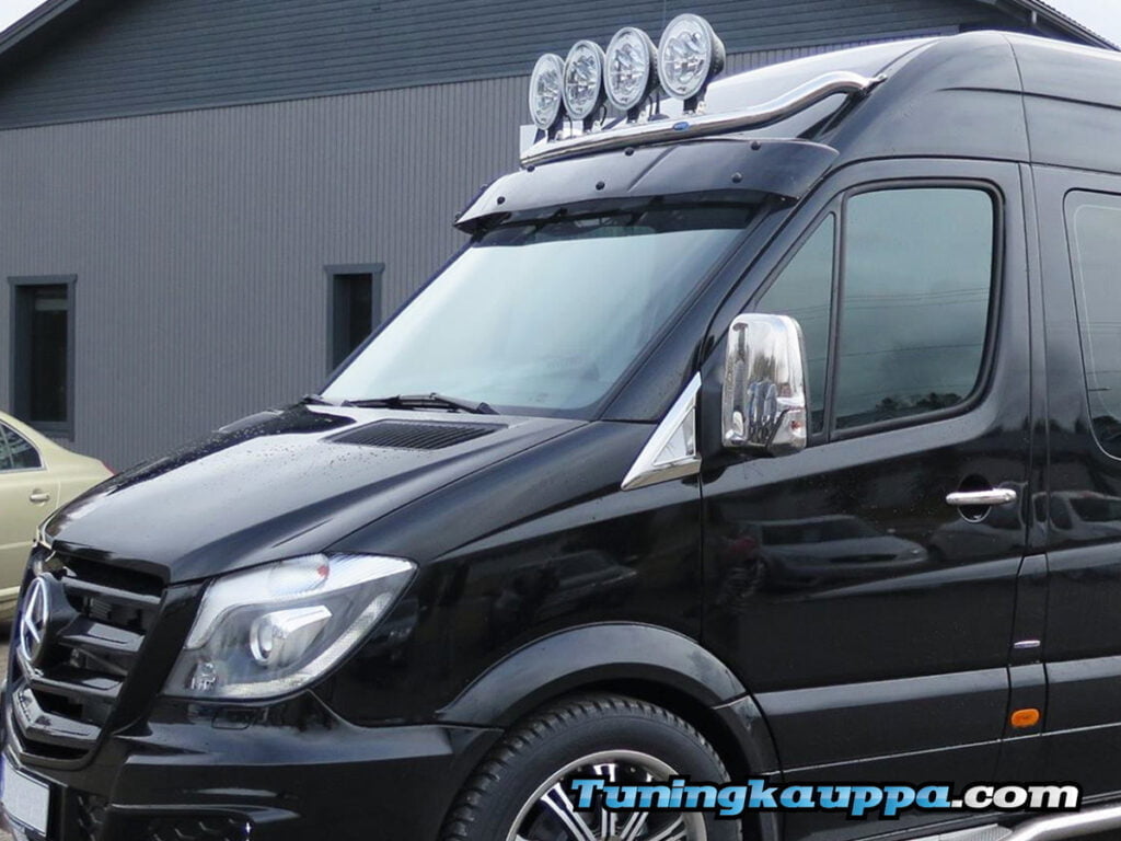 MB Sprinter W906 / W907 & VW Crafter Savunharmaa Aurinkolippa | Kotimainen