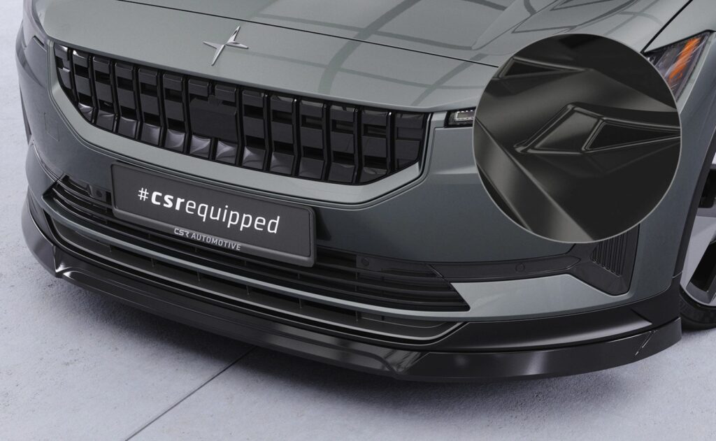 Polestar 2 (2020→) kiiltävän musta etuspoileri / etulippa | Tuningkauppa