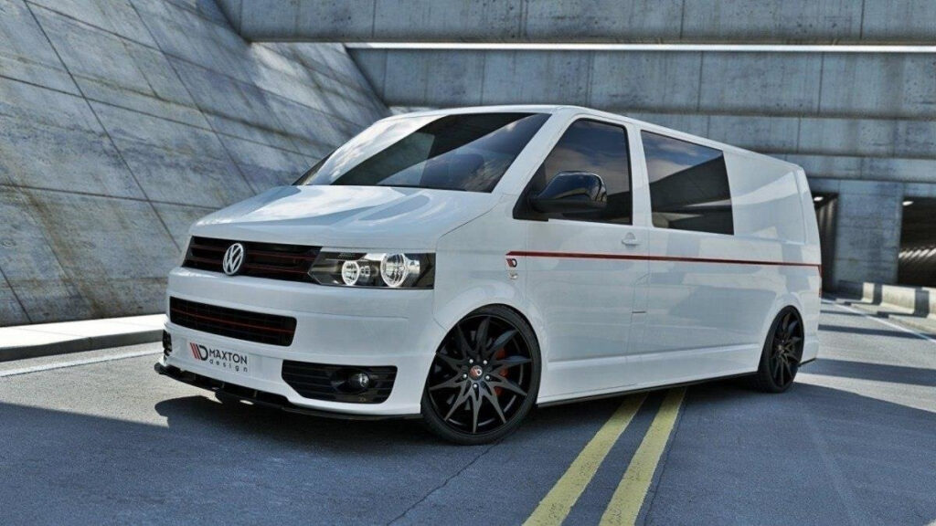 Vw Transporter T5 (2003-2015) Maxton Design etuspoileri (Sportline malliin)