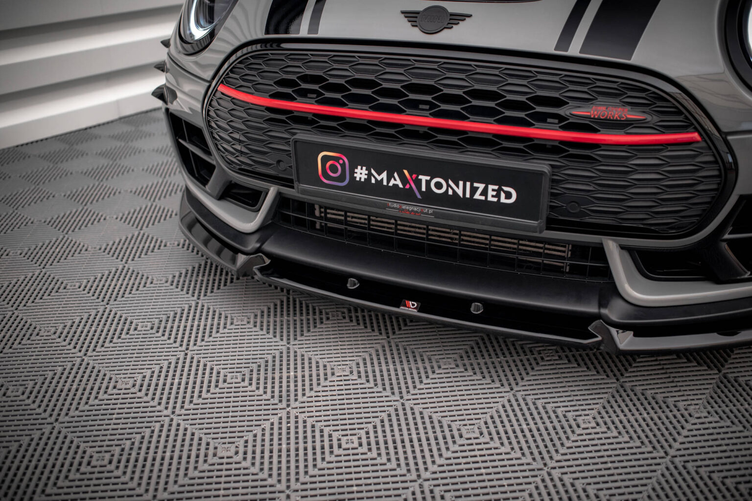 Mini Cooper Clubman Facelift Maxton etuspoileri - Tuningkauppa.com
